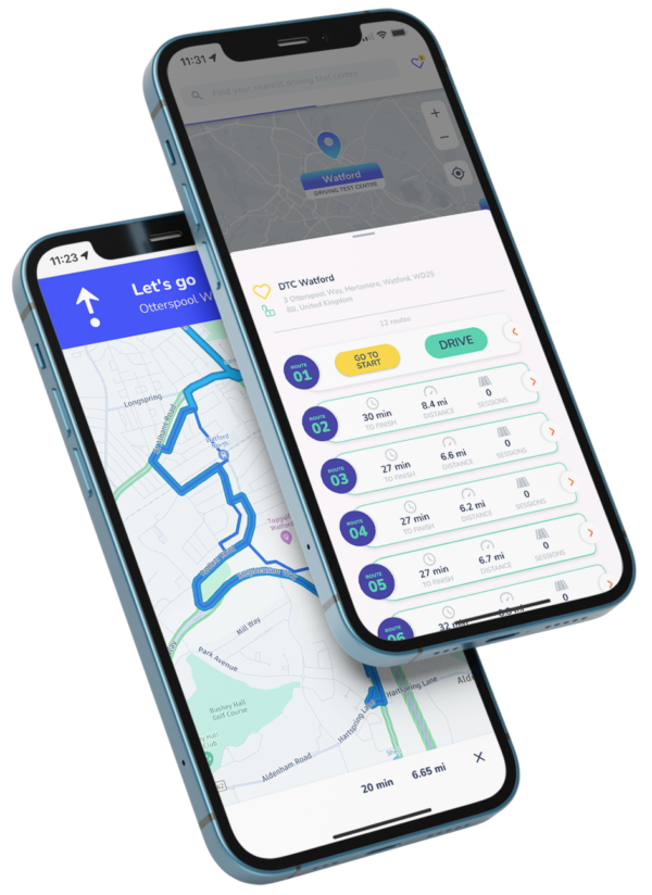Exam Routes – Driving Test Routes App for Driving Learners